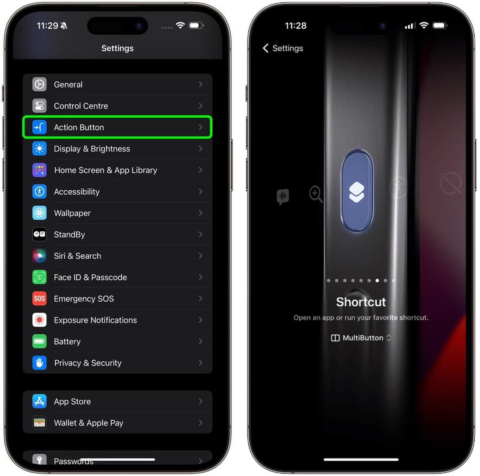 iPhone 15 Pro and iPhone 16: Assign Two Functions to the Action Button ...