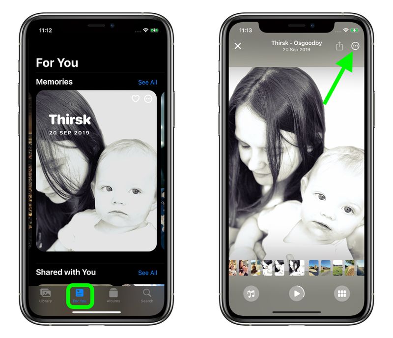 iOS 15: How to Select the Images That Appear in a Photos Memory - MacRumors