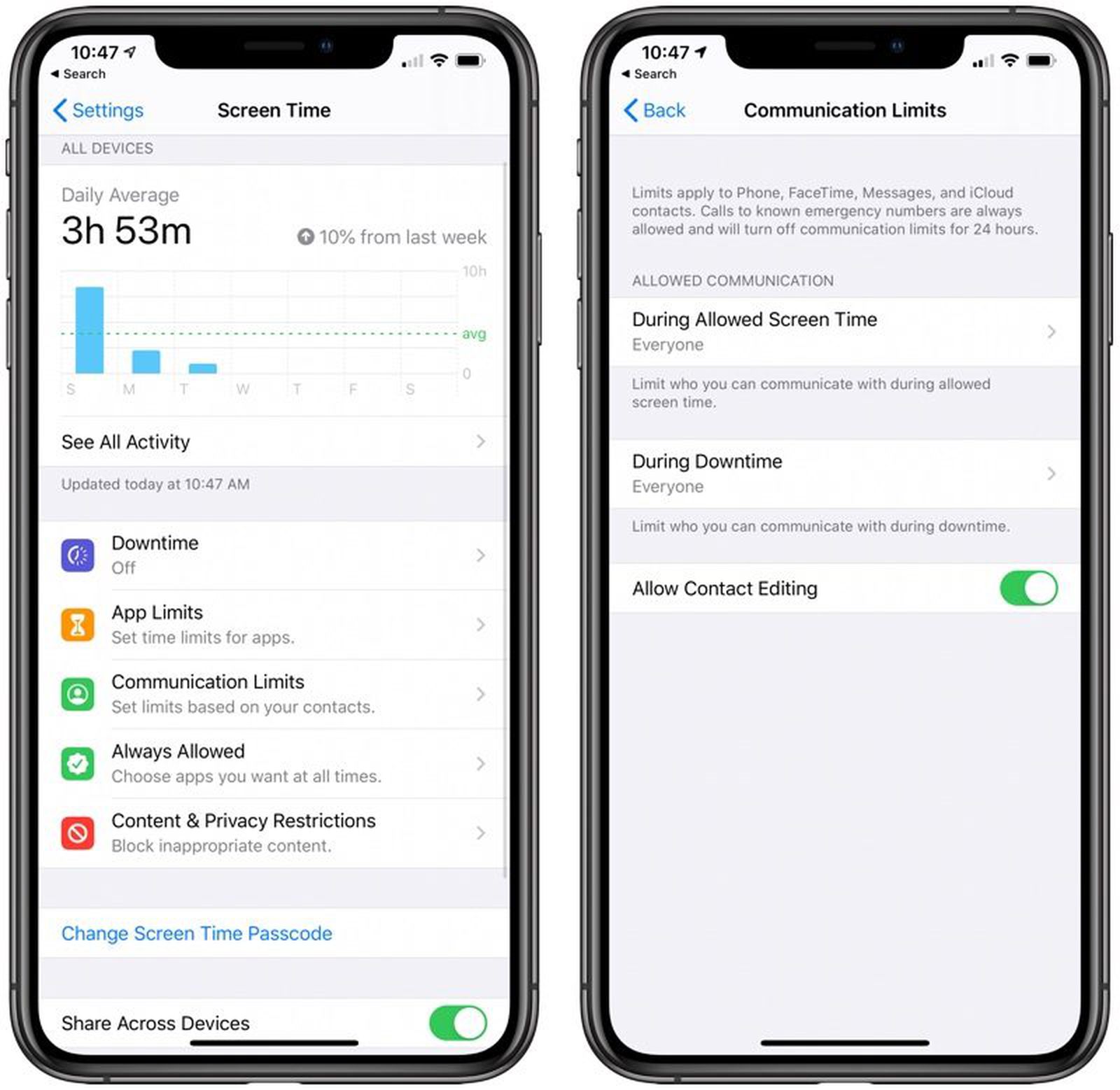 Apple Working on Fix for Screen Time Communication Limits Workaround ...