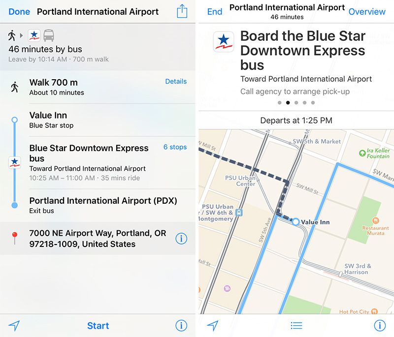 Apple Maps Expands Transit Data to Portland, Oregon - MacRumors