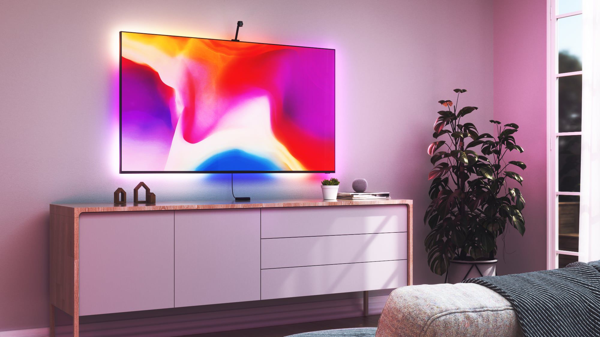 CES 2023: Nanoleaf Launches 4D TV Smarter Kit, Skylight and Sense+ Controls - MacRumors