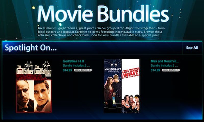 Apple Rolls Out iTunes Movie Bundles - MacRumors