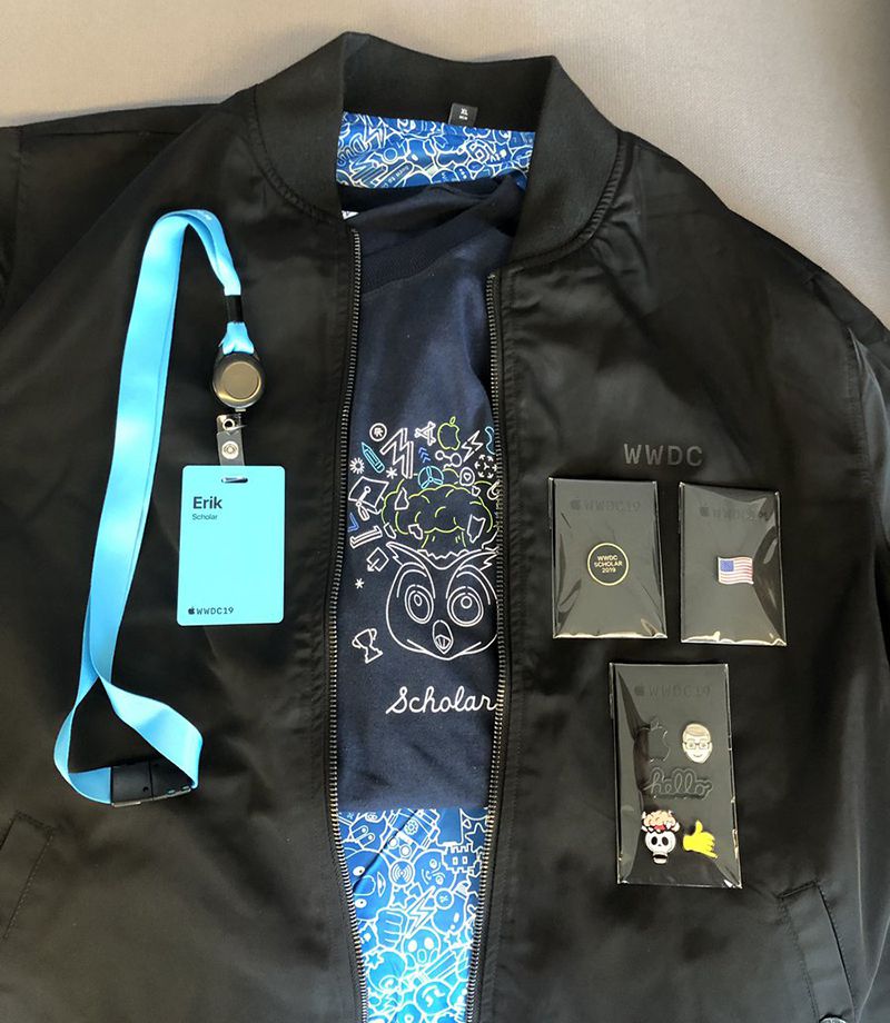 WWDC 2019 Swag Includes Reversible Jacket, Magnetic Pins, and Special T ...