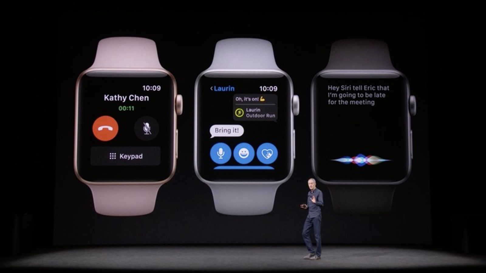 Apple Reveals New 'Apple Watch Series 3' Models With LTE and Faster ...