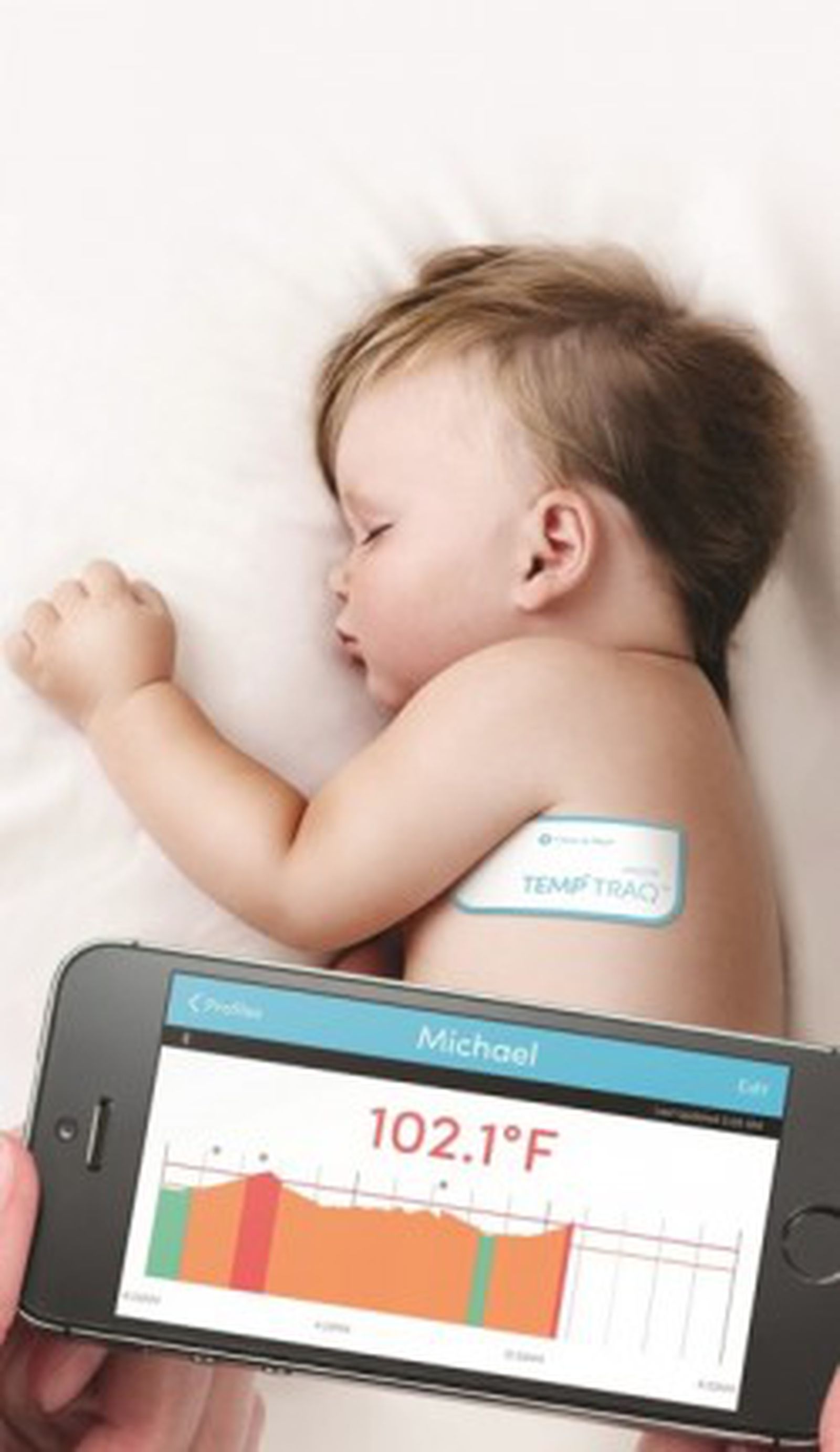 CES 2015: Blue Spark Introduces 'TempTraq' Wearable Thermometer and iOS ...