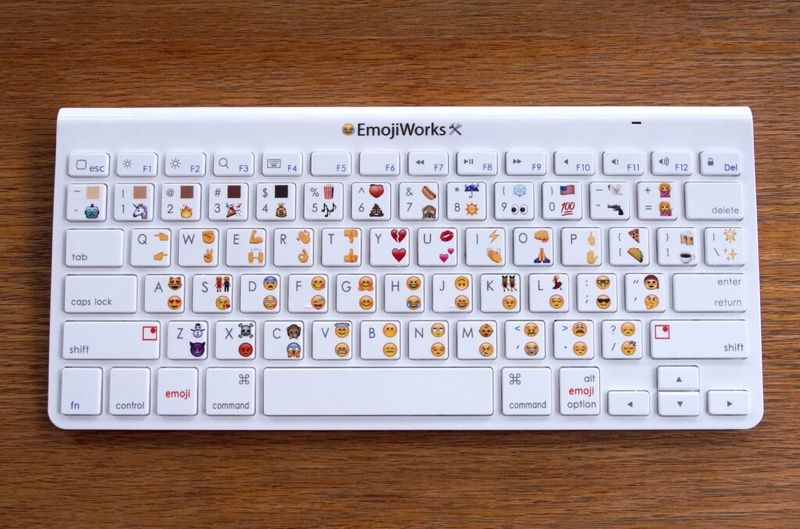Physical 'Emoji Keyboard' for Macs and iOS Devices Lets You Type Emoji ...