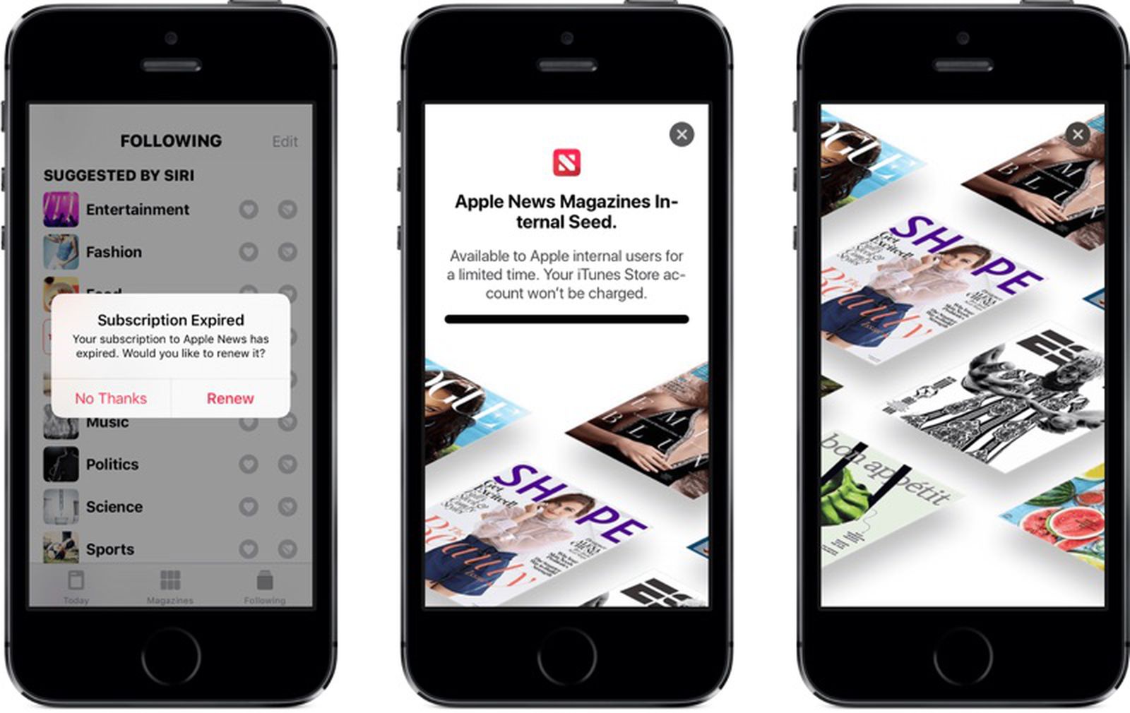 Hints of Magazine Subscription Service Spotted in Apple News in iOS 12. ...