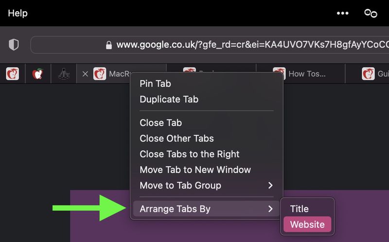 macOS: How to Manage Multiple Open Safari Tabs - MacRumors