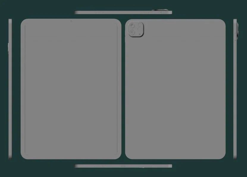 Allegedly Leaked 2021 iPad Pro CAD Images Suggest Few Design Changes ...