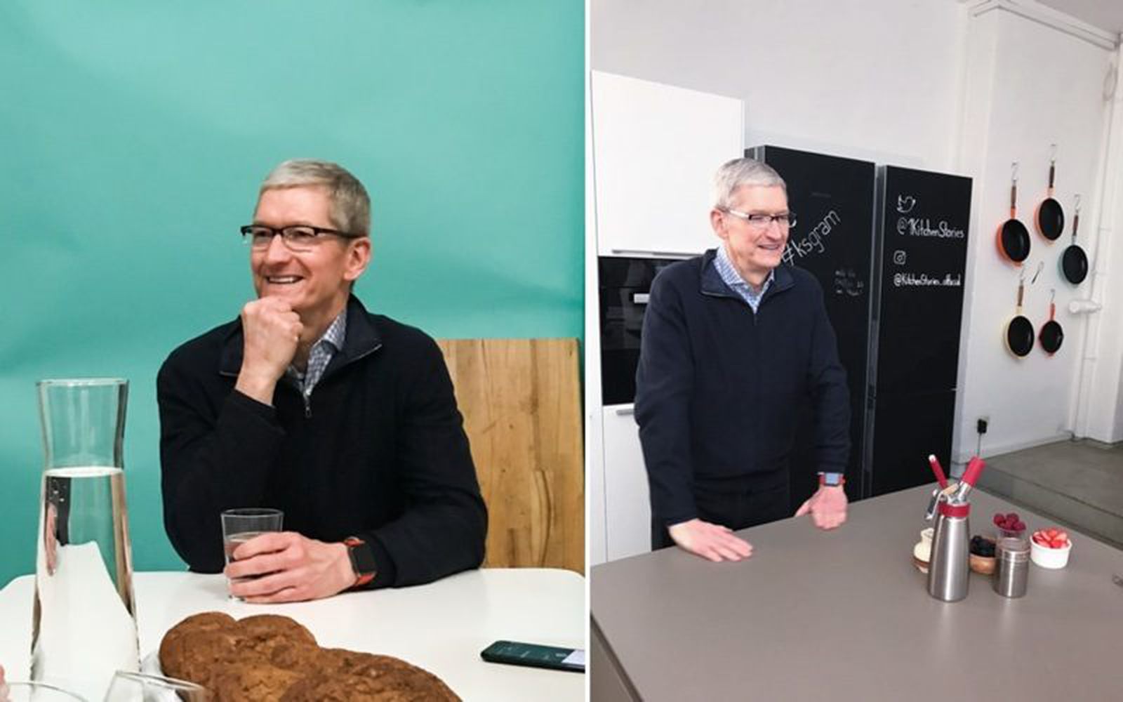Tim Cook Visits 'Kitchen Stories' Developers and Furniture Maker Dula ...