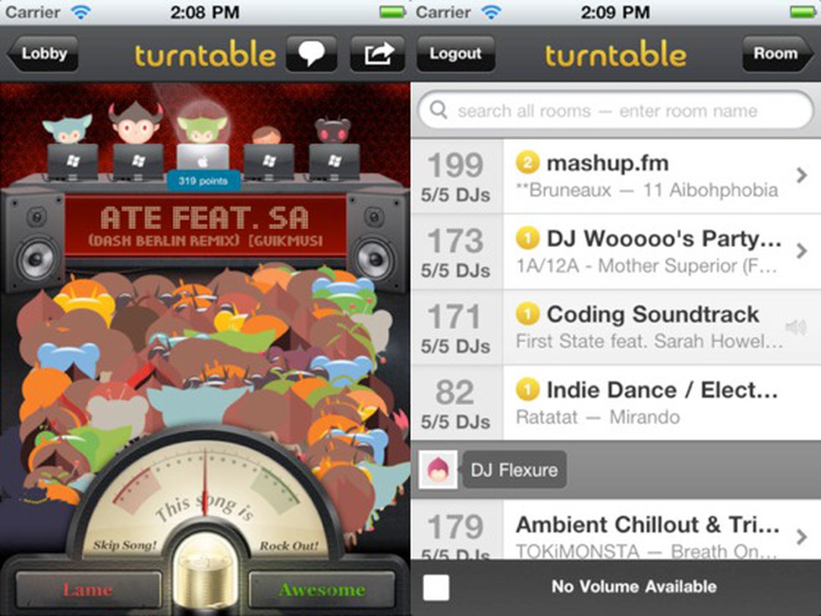 Turntable.fm Releases iPhone App - MacRumors