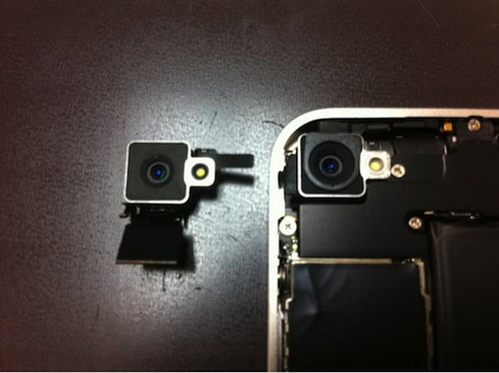 White iPhone 4: Modified Rear Camera, Reports of Thickness Difference ...