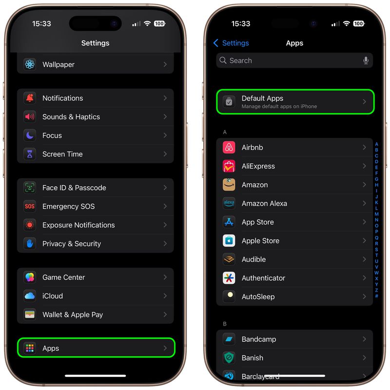 How to Set Your Default iPhone Apps - MacRumors