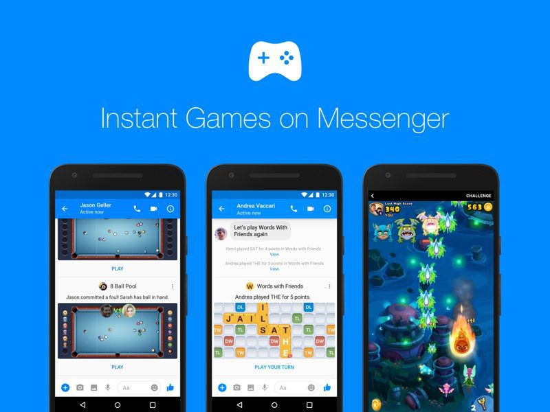 Facebook Messenger's Instant Games Now Rolling Out Worldwide, New ...