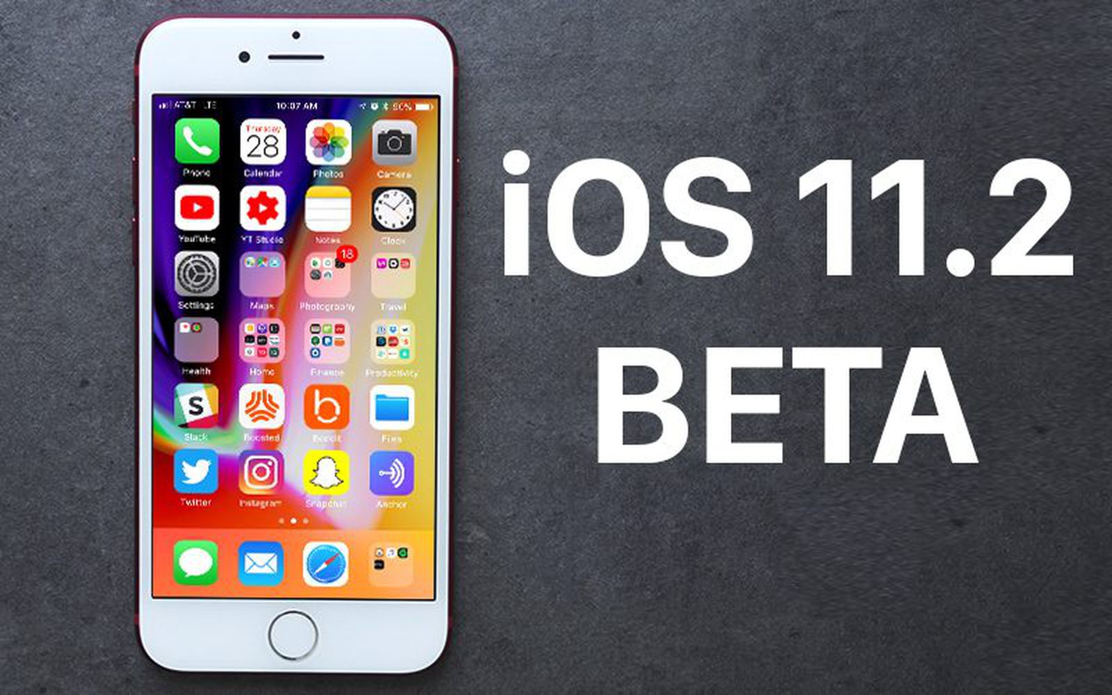 Apple Seeds Fifth Beta of iOS 11.2 to Developers [Update: Public Beta Available] - MacRumors