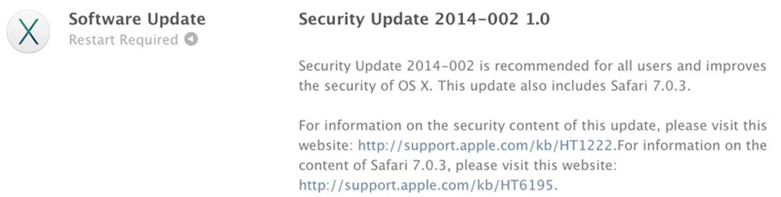 Apple Releases OS X Security Update for Mavericks, Mountain Lion, and ...
