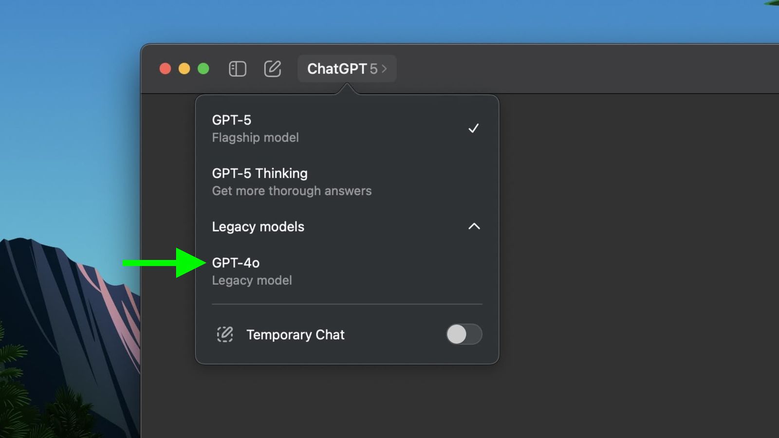 How to Re-Enable GPT-4o Model in ChatGPT for Mac - MacRumors