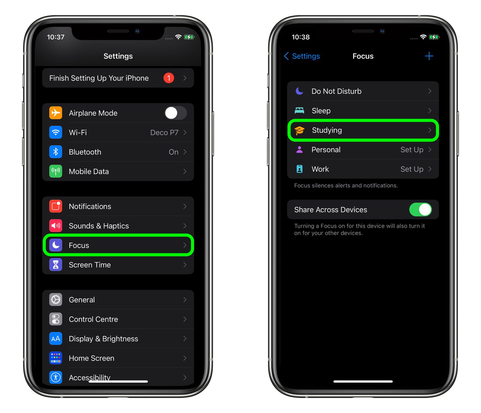 How to Schedule and Automate Focus Modes - MacRumors