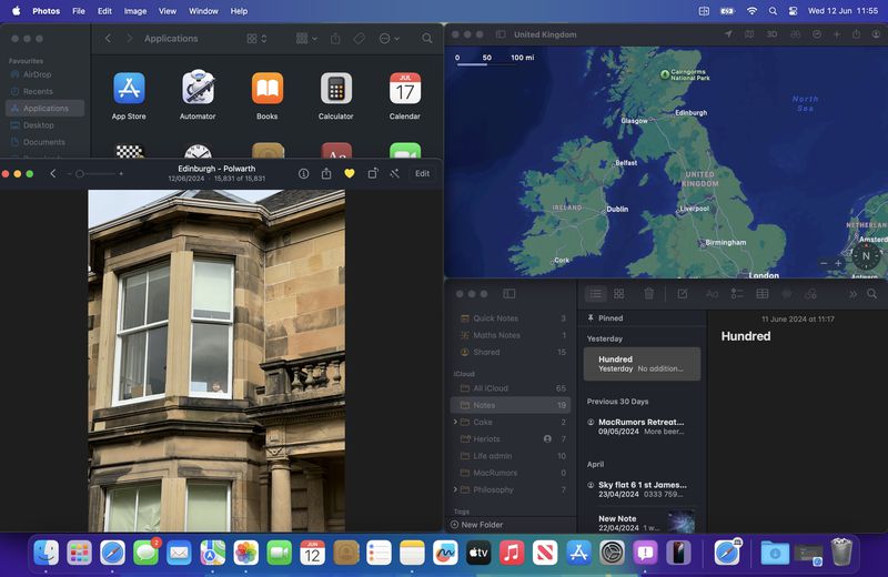 macOS Sequoia: How Window Tiling and Snapping Currently Works - MacRumors