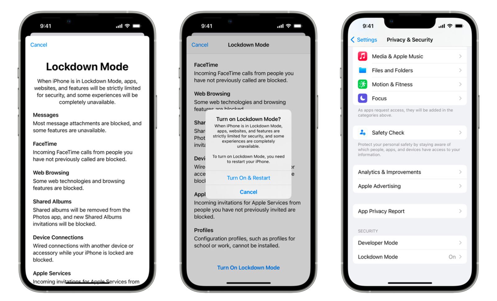 Apple Announces New Lockdown Mode on iOS 16 With 'Extreme' Level of ...