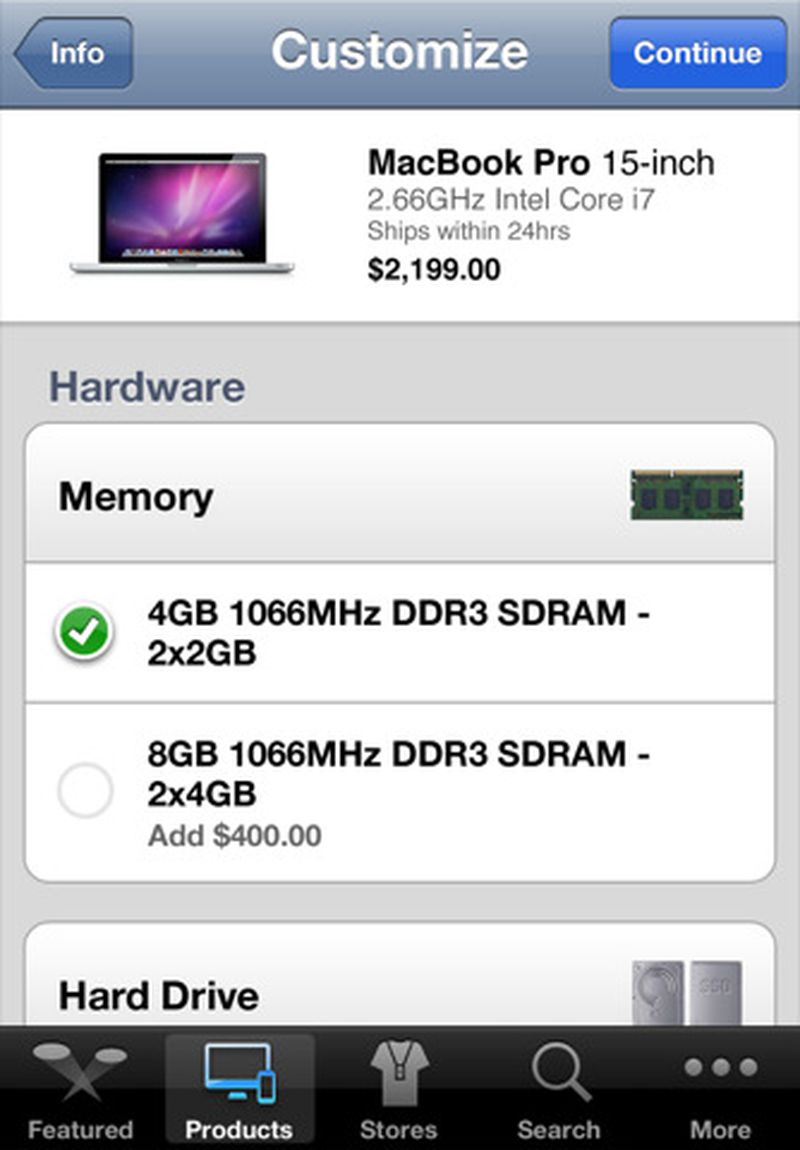 Apple Revamps 'Apple Store' iOS App With Custom Mac Configurations ...