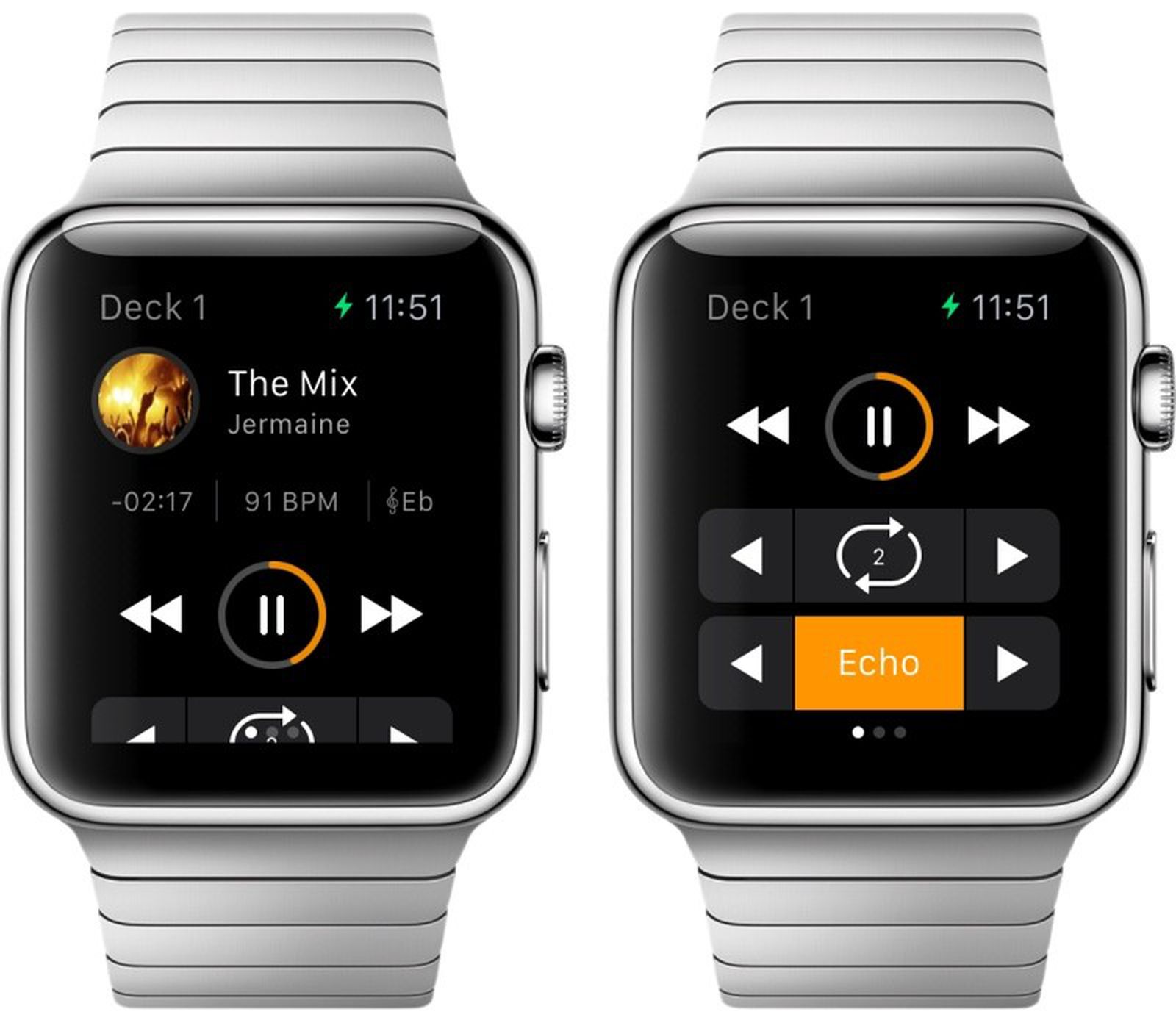 Djay for Apple Watch Lets You Mix Tracks on Your Wrist, Djay Pro for ...