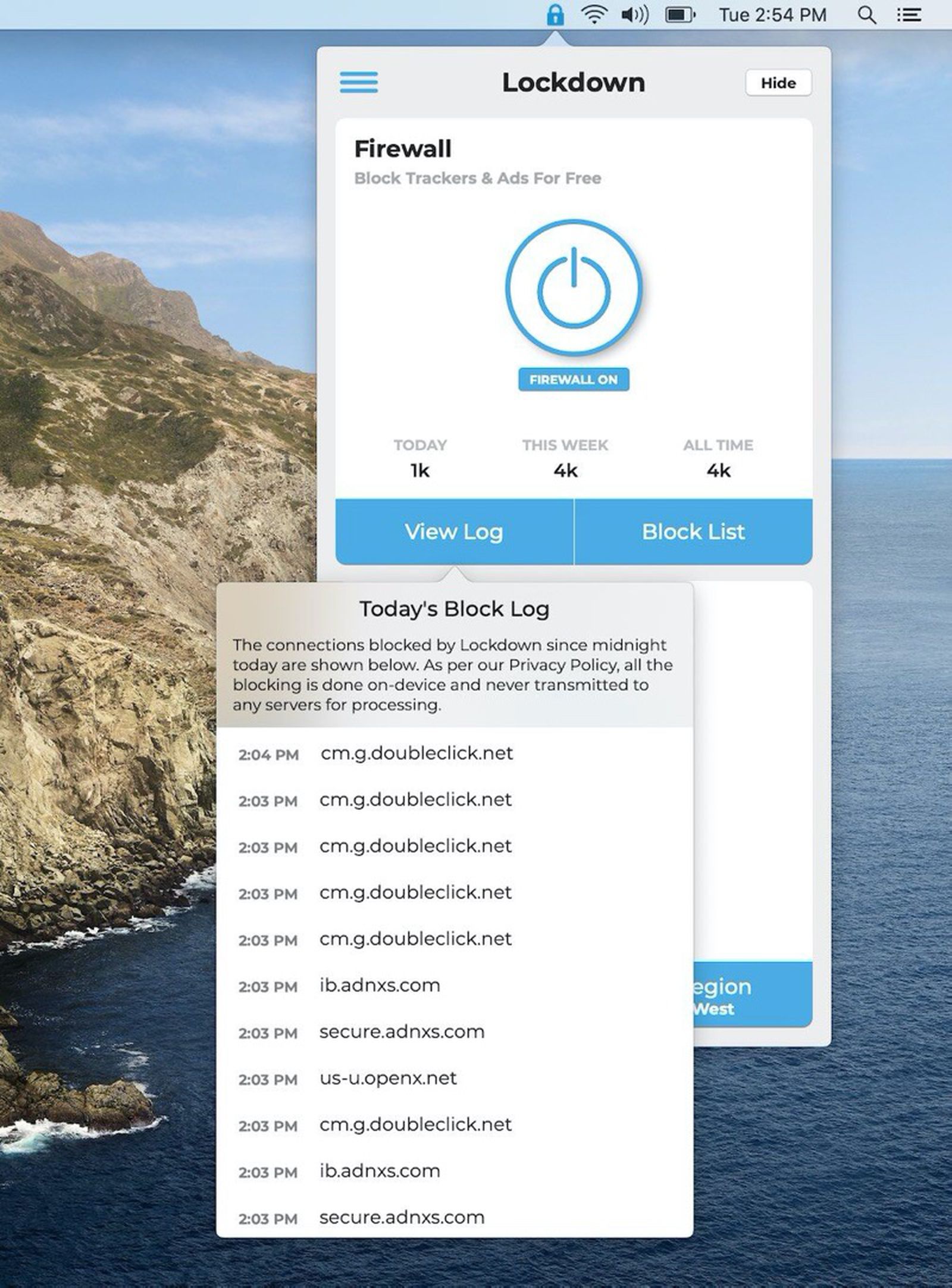 'Lockdown' Firewall App That Lets You Block Ads and Trackers in All ...