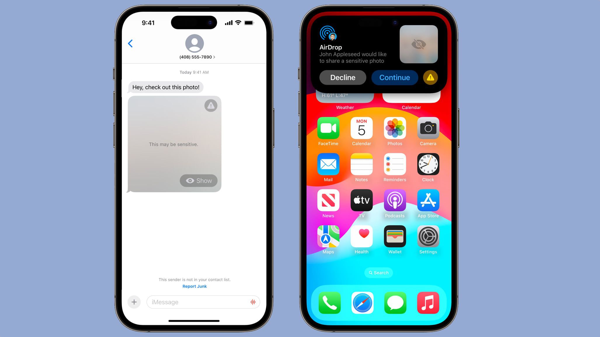 Ios 17 How To Enable Sensitive Content Warnings Macrumors