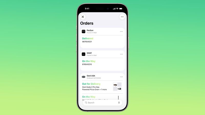 iOS 26 Wallet App Will Let You Track All Your Packages - MacRumors