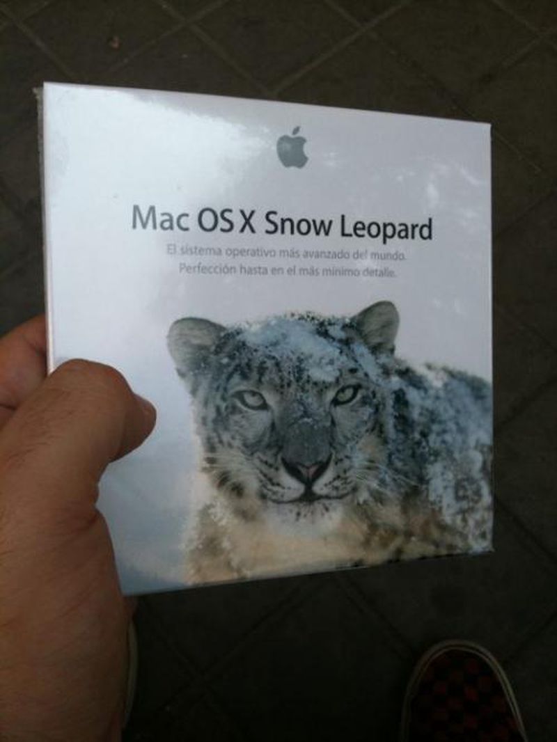 OS X Snow Leopard Retail Disc Contains Build 10A432 - MacRumors