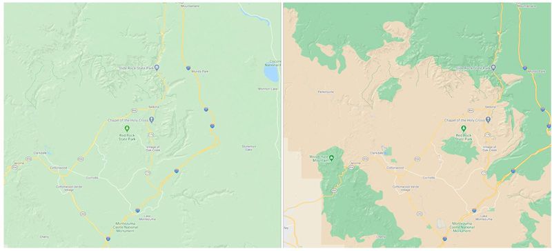 Google Maps Gaining More Detail With New Color-Mapping Algorithmic ...