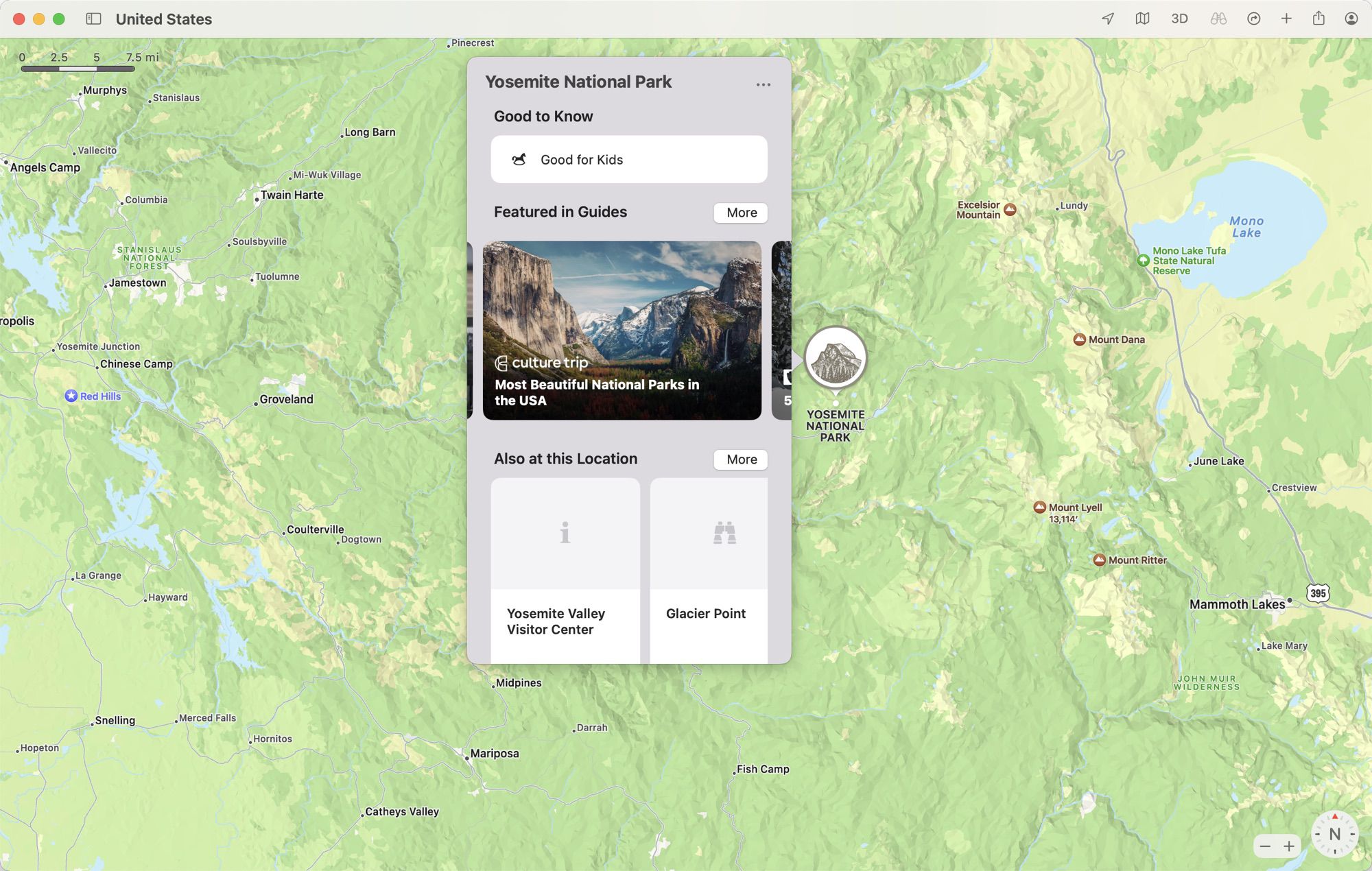Maps in macOS Monterey: Interactive Globe, Detailed Terrain, 3D ...