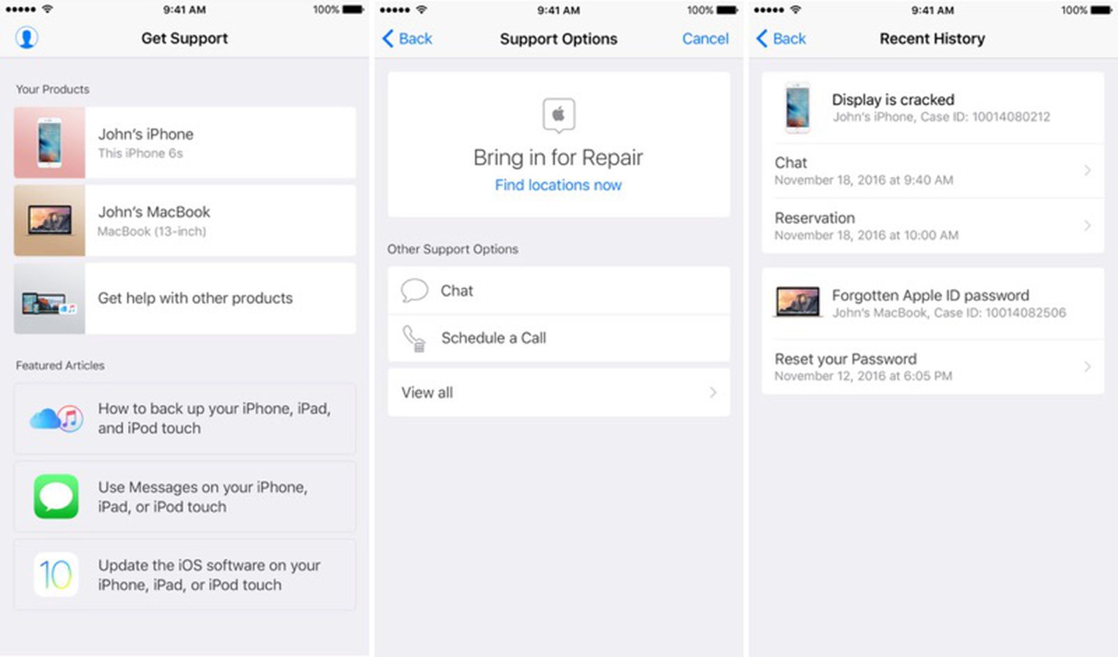 Apple Launches 'Apple Support' iOS App in Netherlands - MacRumors