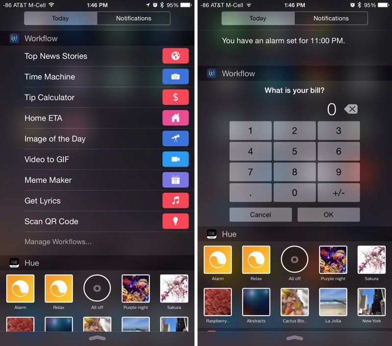 Workflow For Ios Gains Today Widget Syncing Feature Macrumors