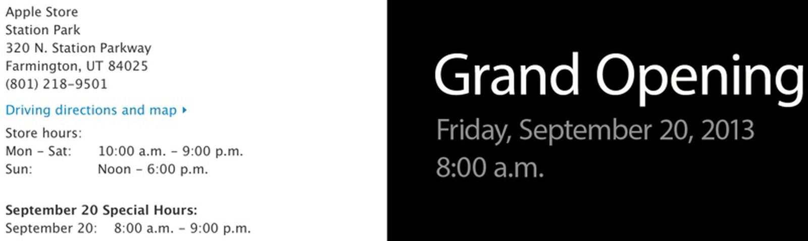 Grand Opening for New Utah Apple Store Coming Friday Alongside iPhone ...