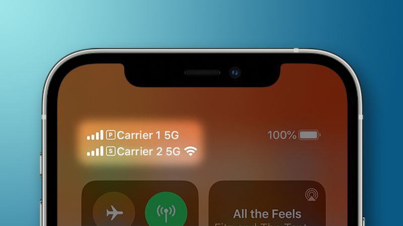 iOS 14.5 Enables 5G in Dual-SIM Mode on iPhone 12 Models - MacRumors