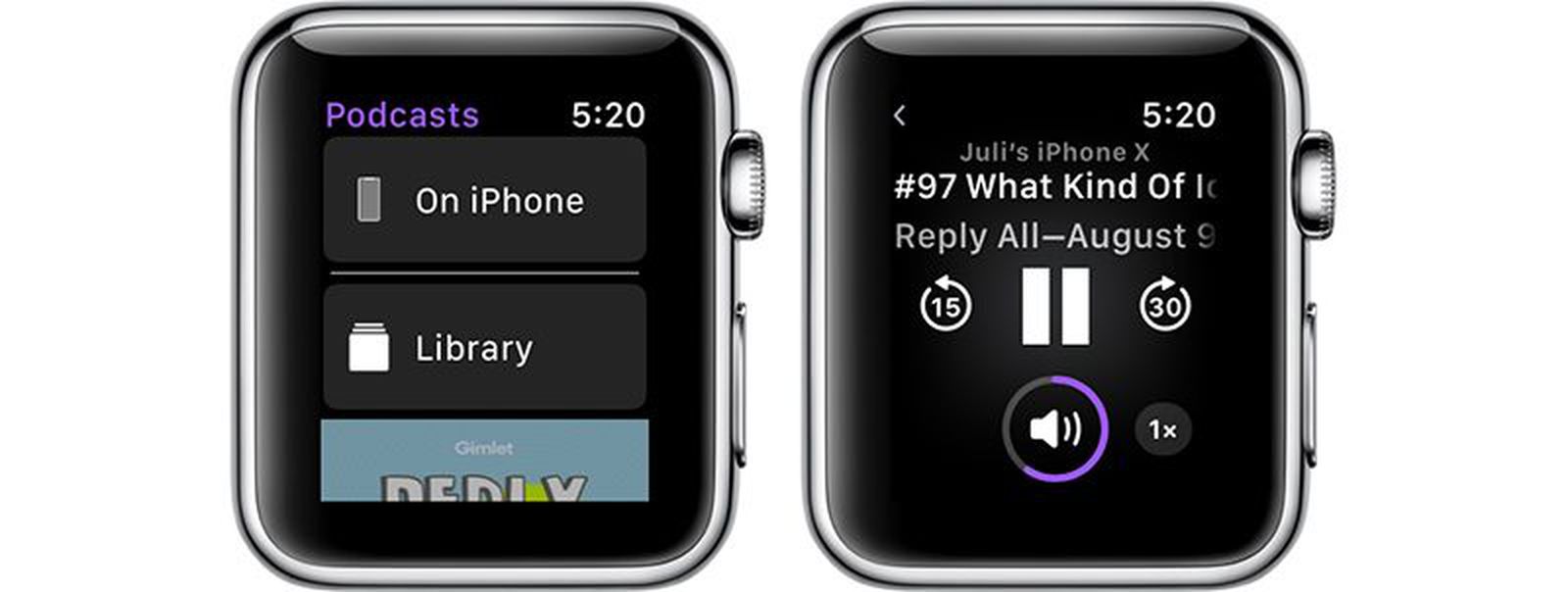 How to Use the Podcasts App in watchOS 5 - MacRumors