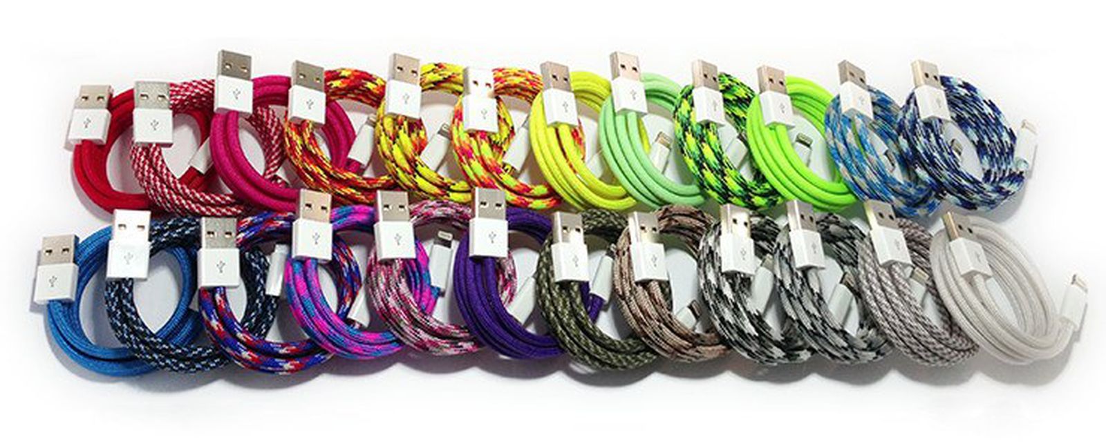 Paracable Offering Colorful Paracord-Wrapped Lightning-to-USB Cables ...