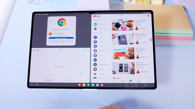 Samsung Debuts New Fifth-Generation Foldable Galaxy Z Smartphones ...