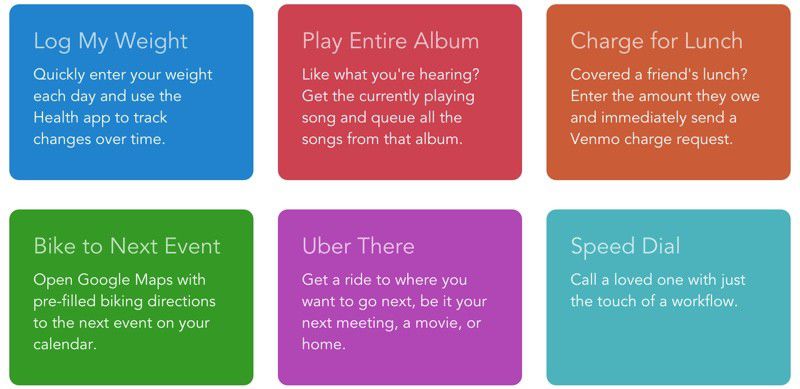 Workflow For Ios Gains Today Widget Syncing Feature Macrumors