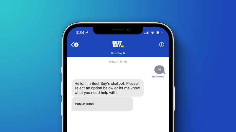 Best Buy Gains Apple Business Chat Support - MacRumors