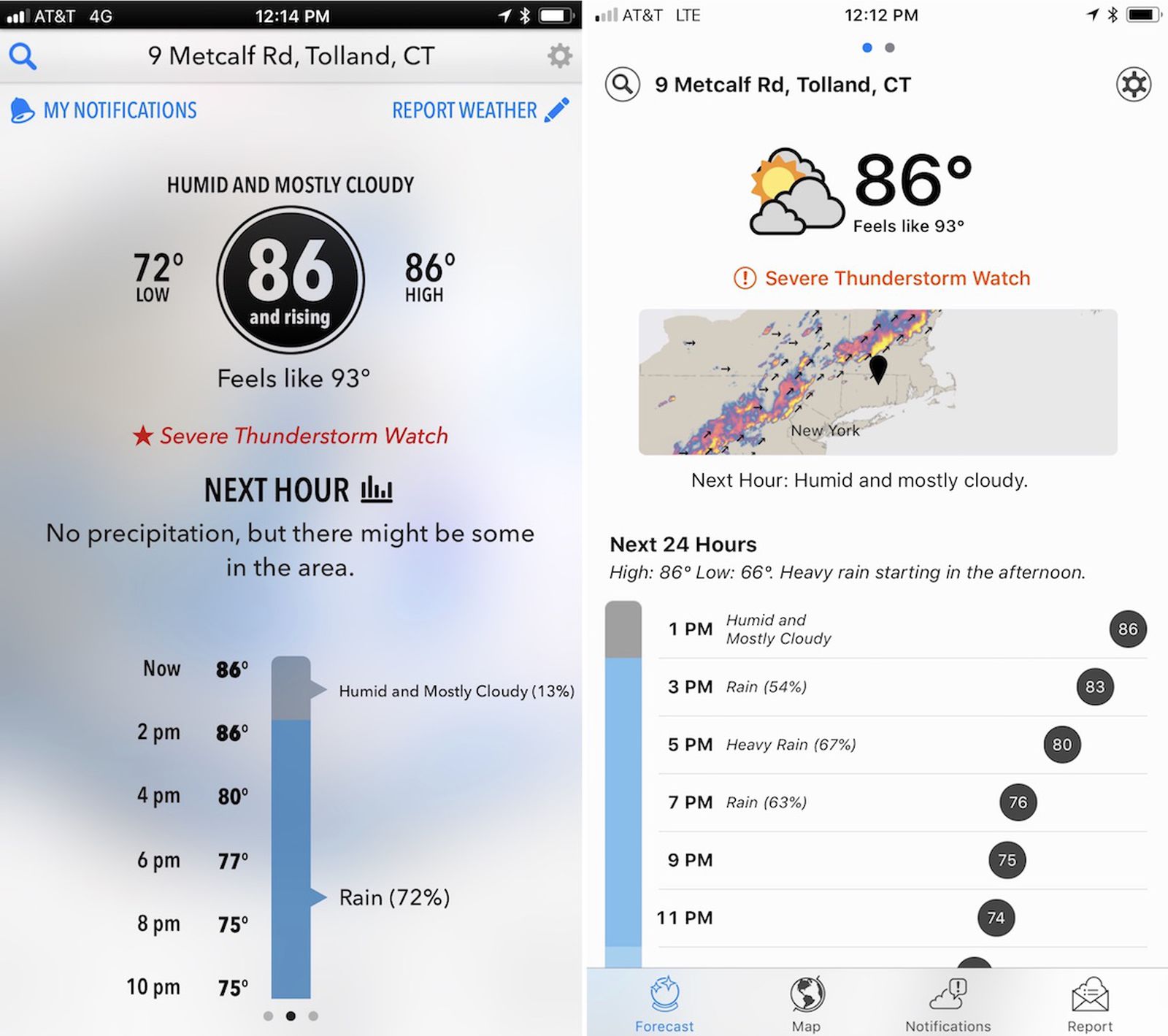 Dark Sky Updates iOS App With New Design, Unified Timeline, and ...