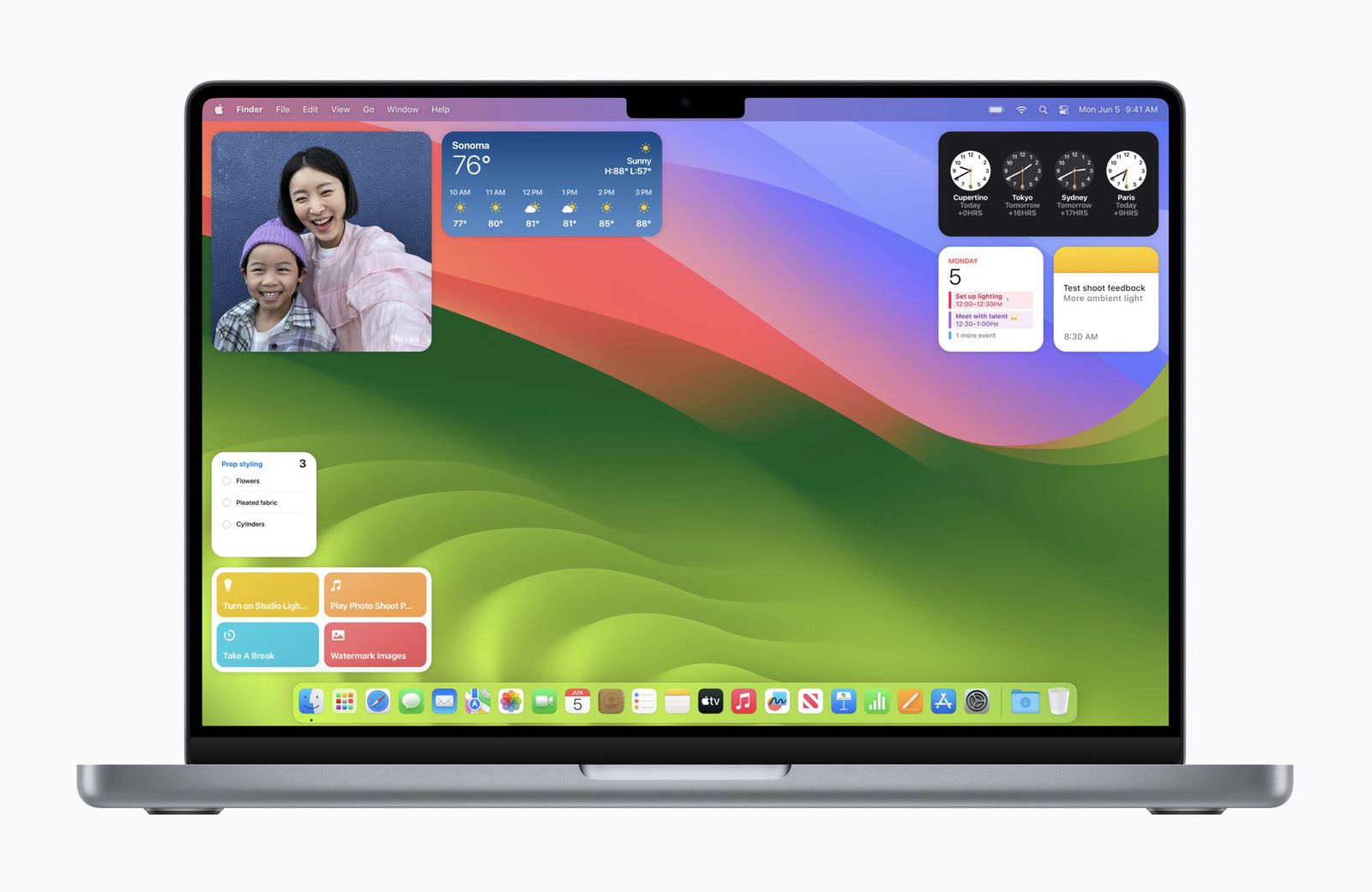 Apple Announces macOS Sonoma With Desktop Widgets and More - MacRumors