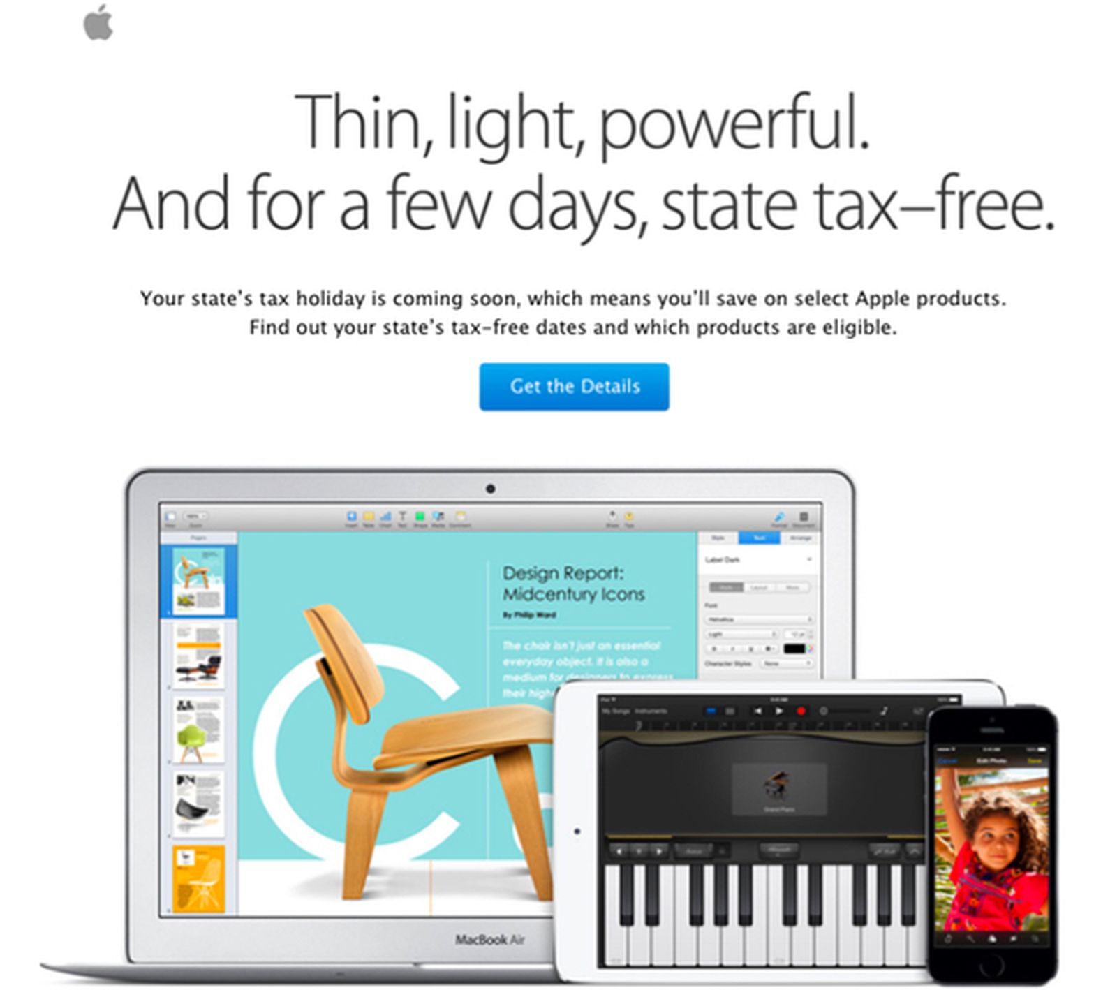 Apple Reminding Shoppers of Upcoming 'Sales Tax Holiday' Discounts ...
