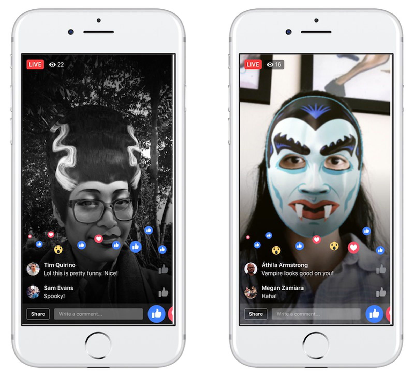 Facebook Announces Halloween-Themed Camera Effects, Posts, and ...