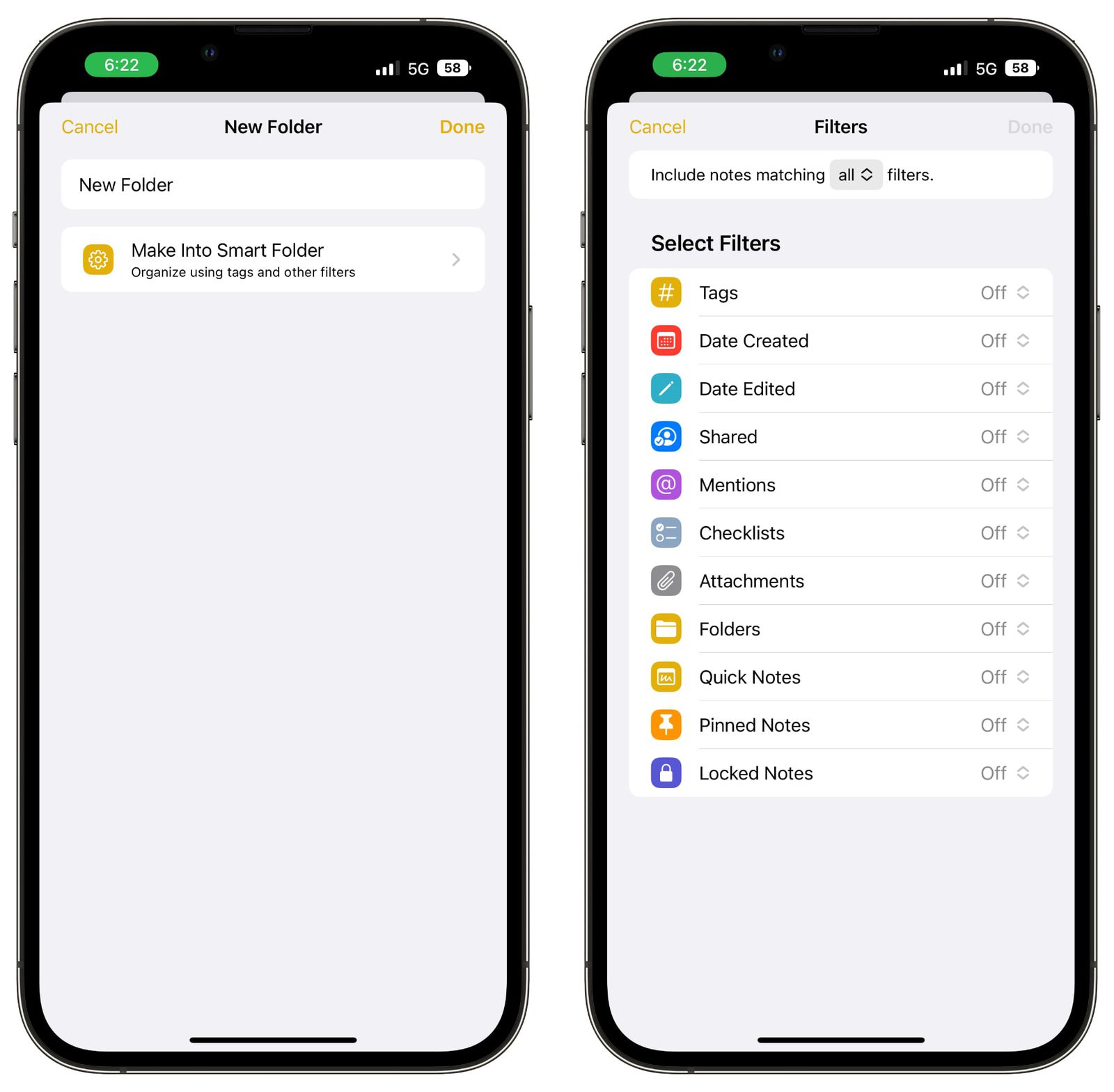 iOS 16: Everything New With Notes and Reminders - MacRumors