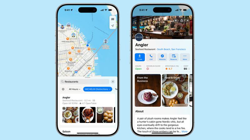 Apple Maps Now Features Insights From 'Expert Sources' Like Michelin ...