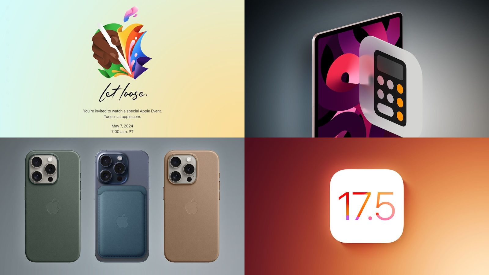 Top Stories: Apple Announces 'Let Loose' Event With New iPads and More Expected - MacRumors