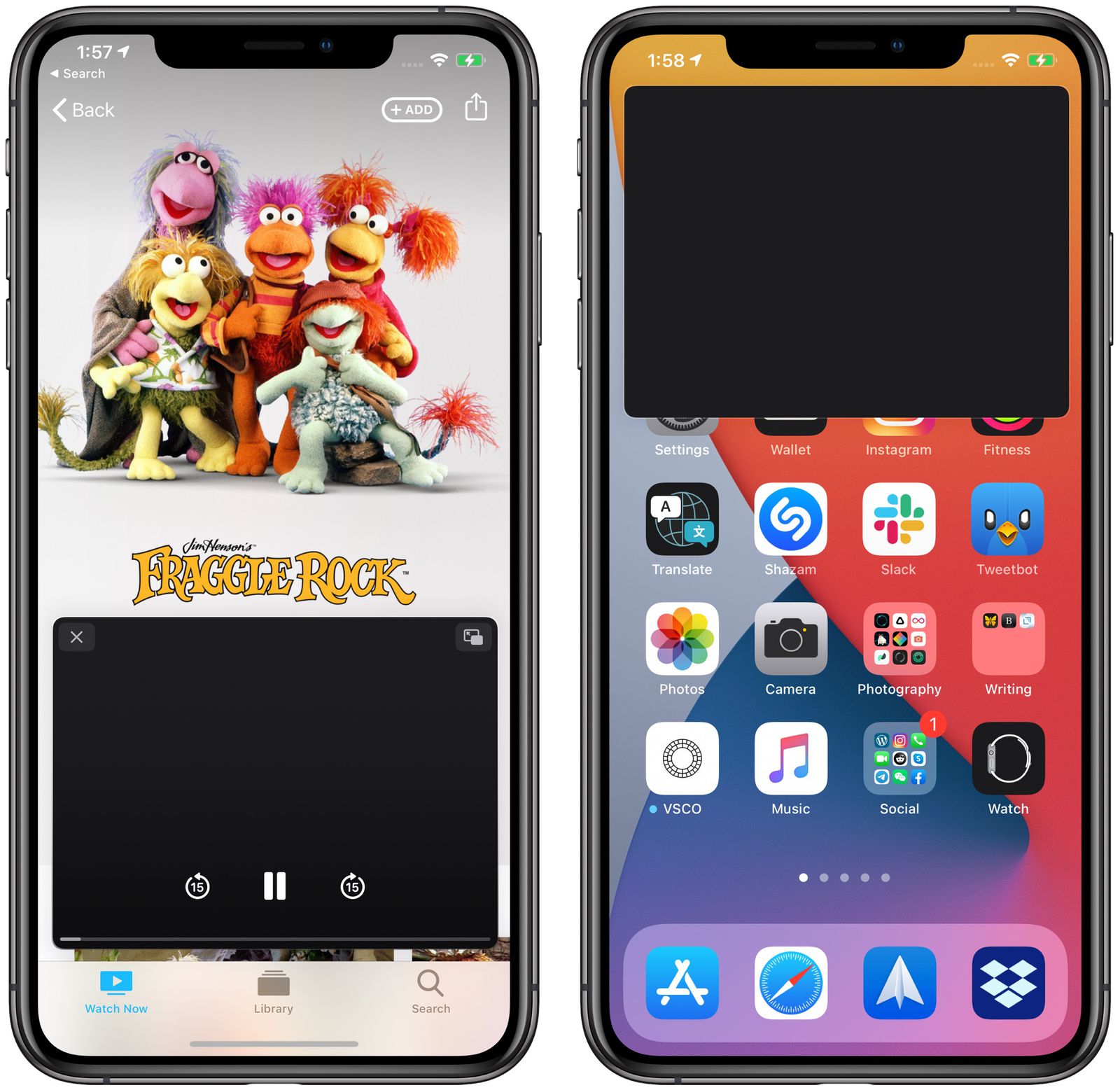 iOS 14: How to Use Picture in Picture Mode on iPhone - MacRumors