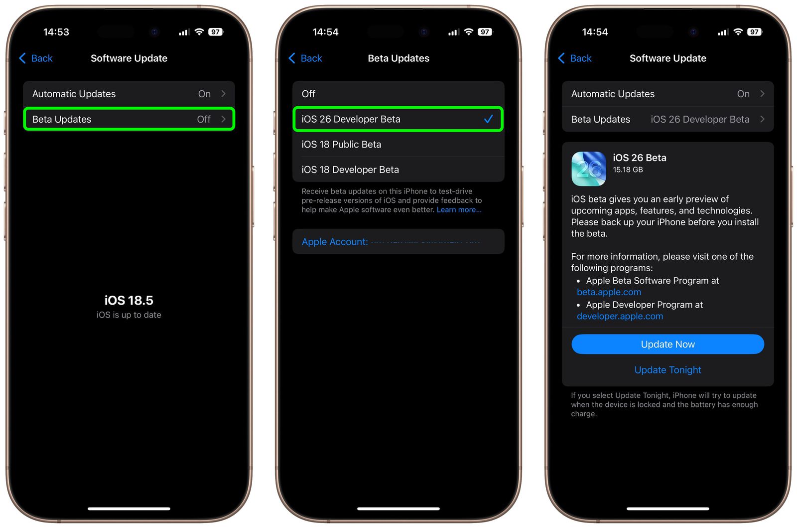 How to Get the iOS 26 Developer Beta on Your iPhone - MacRumors